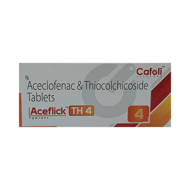 Aceflick TH 4 Tablet 10.0 tablets in 1 strip | GetOMeds