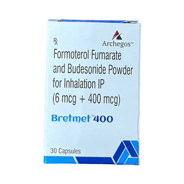 Bretmet 400 Capsule 30.0 Powder for Inhalation in 1 bottle | GetOMeds