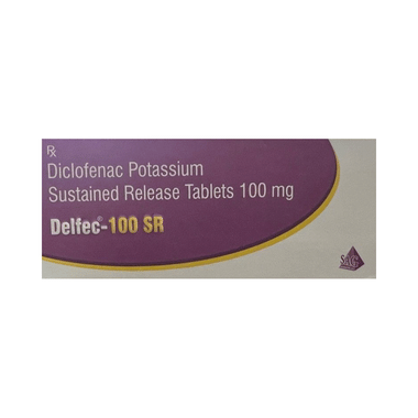 Delfec 100 SR Tablet 10.0 tablet sr in 1 strip | GetOMeds