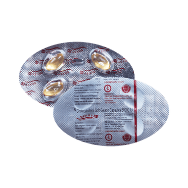 Densy D3 Soft Gelatin Capsule 4.0 soft gelatin capsules in 1 strip ...