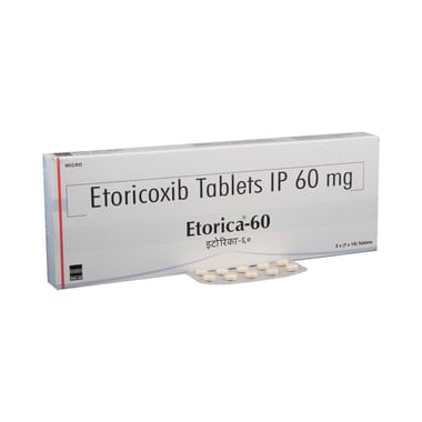 Etorica 60 Tablet 10 tablets in 1 strip | GetOMeds