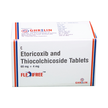 Flexifree 60mg/4mg Tablet 10.0 tablets in 1 strip | GetOMeds