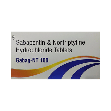Gabag-NT 100 Tablet 10.0 tablets in 1 strip | GetOMeds