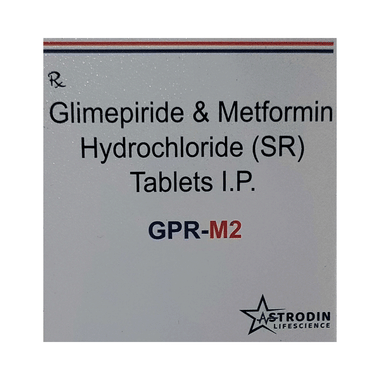 GPR-M 2 Tablet SR 10.0 tablet sr in 1 strip | GetOMeds