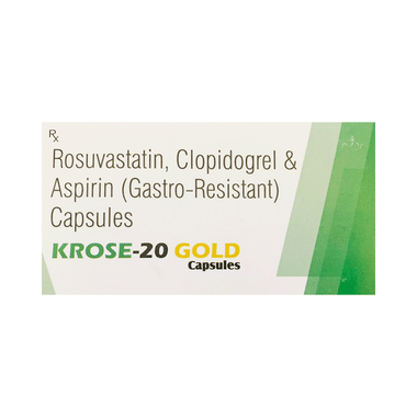 Krose 20 Gold Capsule 10.0 capsules in 1 strip | GetOMeds