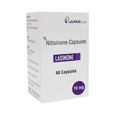 Lasinone 10mg Capsule 60.0 capsules in 1 bottle | GetOMeds