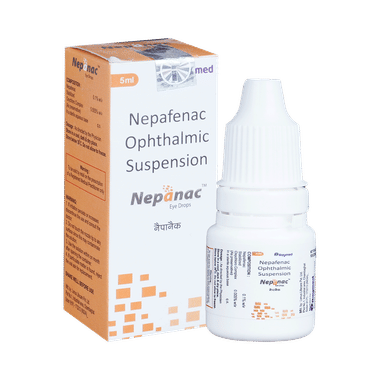 Nepanac 0.1% Eye Drop 5.0 ml in 1 bottle | GetOMeds