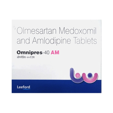 Omnipres AM 40mg/5mg Tablet 10.0 tablets in 1 strip | GetOMeds