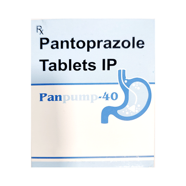 Panpump 40 Tablet 10.0 tablets in 1 strip | GetOMeds