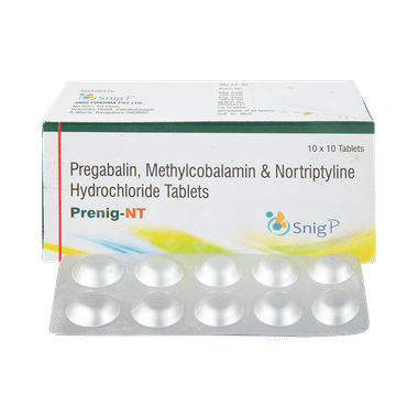 Prenig NT 75mg/10mg/1500mcg Tablet 10.0 tablets in 1 strip | GetOMeds