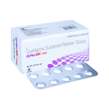 Q.Pin SR 100 Tablet 10.0 Tablet pr in 1 strip | GetOMeds