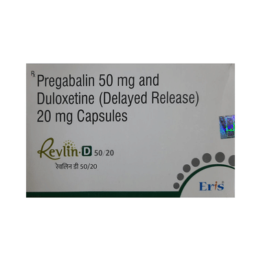 Revlin.D 50/20 Capsule DR 10.0 Capsule DR in 1 strip | GetOMeds