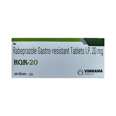 RGR 20 Tablet 10.0 tablets in 1 strip | GetOMeds