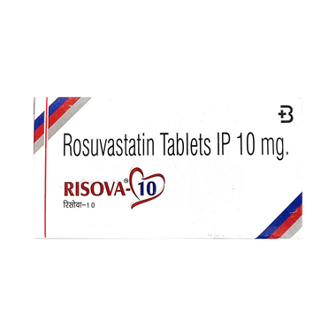 Risova 10 Tablet 10.0 tablets in 1 strip | GetOMeds