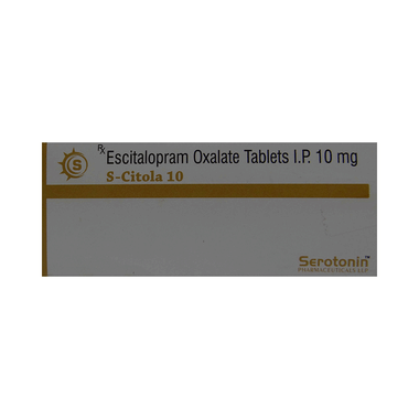 S-Citola 10 Tablet 10.0 tablets in 1 strip | GetOMeds