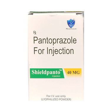 Shieldpanto 40mg Injection 1.0 Injection in 1 vial | GetOMeds