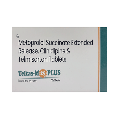 Teltas-M25 Plus Tablet ER 15.0 tablet er in 1 strip | GetOMeds