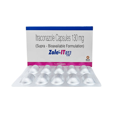 Zole IT SB 130mg Capsule 10.0 capsules in 1 strip | GetOMeds