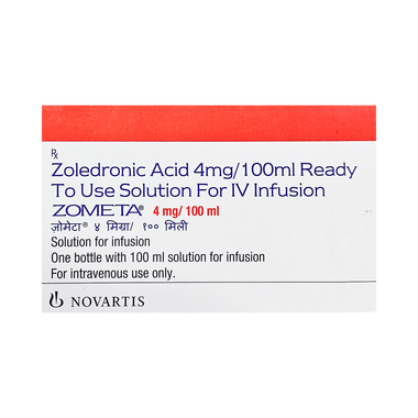 Zometa Solution for Infusion 100.0 ml in 1 bottle | GetOMeds